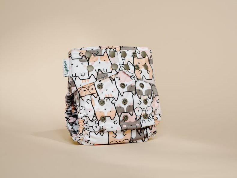 Blümchen wasserdichte Slipeinlagen 3 Stück | S | 60130